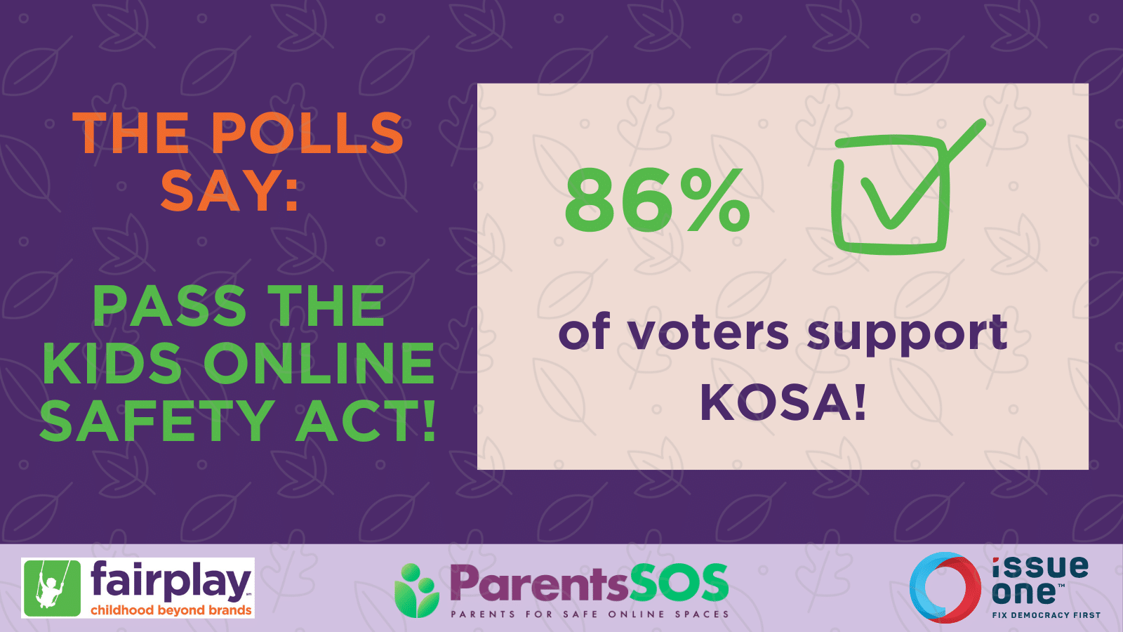 New poll finds near-universal public support for bipartisan legislation ...