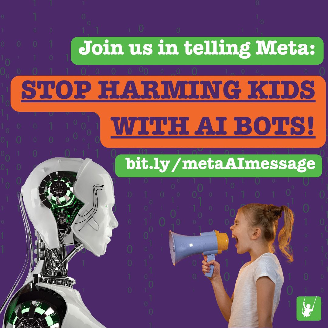 Campaign: Meta must stop harming kids with AI chatbots! - Fairplay